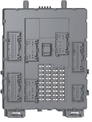 2016 Diesel 2.2 Ford Ranger fuse box diagram - StartMyCar