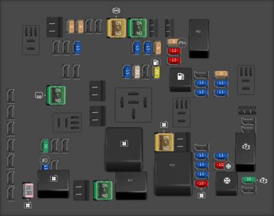 Relé de la bomba de combustible Chevrolet Tracker 2023 - Opinautos