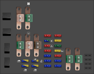 Fusible de la bocina Honda Accord 1989 - Opinautos