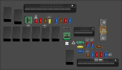 Diagrama de fusibles Honda Accord 2015 - Opinautos
