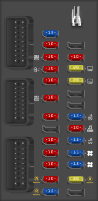 Relé de la bocina Nissan Murano 2009 - Opinautos